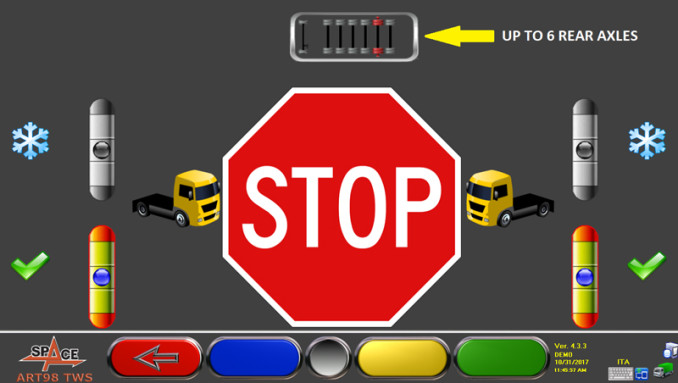 New wheel alignment software functions - VERSION 4.3.3.1 - Spac...