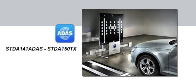 ADAS calibration panels - Space Test